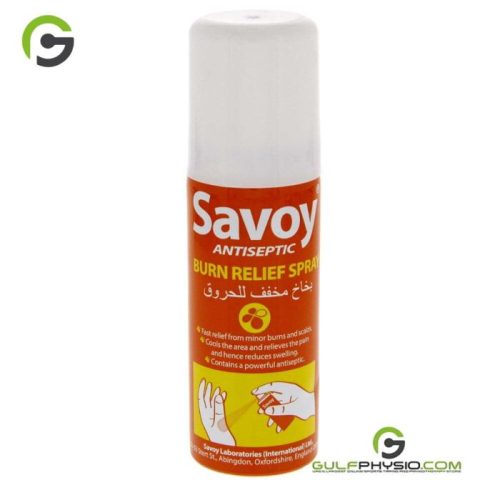 Savoy Burn Relief Spray – Fast-Acting Antiseptic Solution for Wounds ...