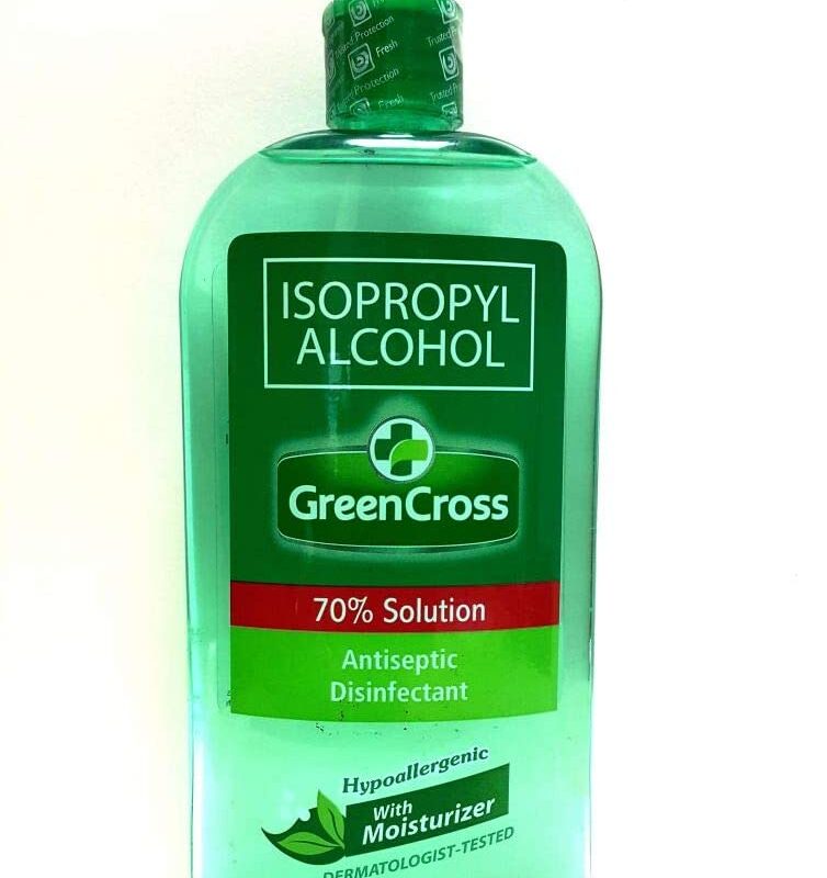 Green Cross Isopropyl Alcohol – A Perfect Moisturizer & Antiseptic Solution - Gulf Physio