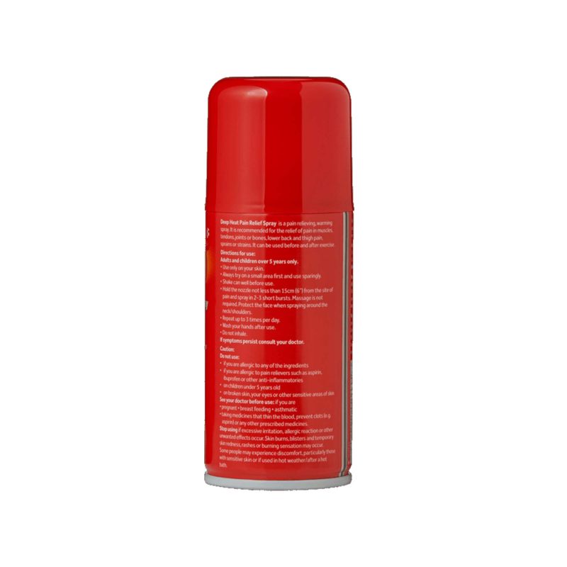 Deep Heat Spray - GulfPhysio - UAE's Online Physiotherapy Store