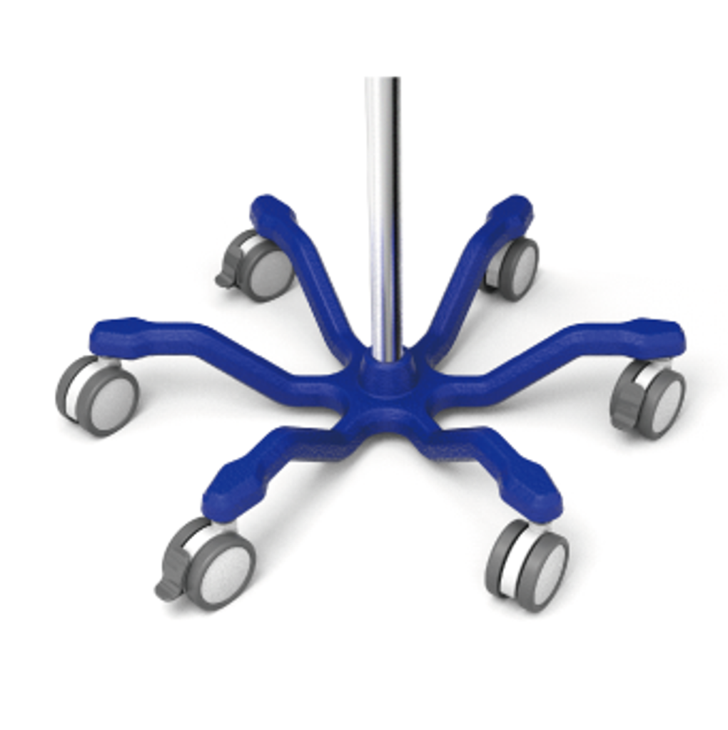 Infusion Stand (4 Hook with Cast Iron Base) - GulfPhysio - UAE's Online ...