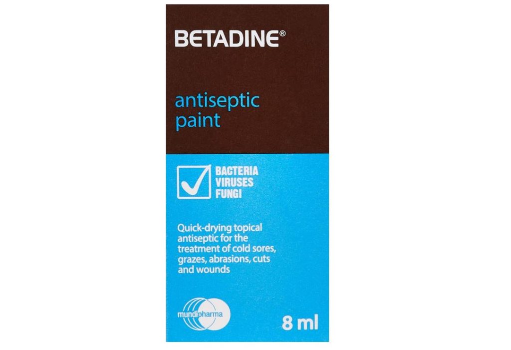 BETADINE ANTISEPTIC PAINT 10% W/V 8ML - GulfPhysio - UAE's Online Physiotherapy Store