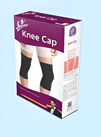 KNEE CAP - BLACK - PAIR - GulfPhysio - UAE's Online Physiotherapy Store