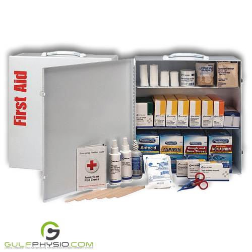 First Aid Only 3-Shelf Metal Industrial First Aid Cabinet - GulfPhysio ...